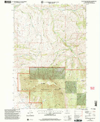 Hi-Res Interactive Map of Blacktail Mountain, Gallatin County, MT in 2000 | Pastmaps